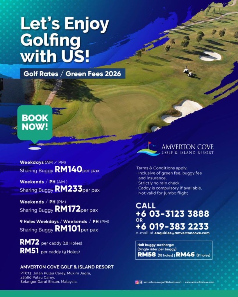 Golfing Rates Effective 2026 - Amverton Cove